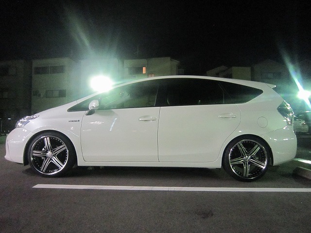 NS製・NTP40-0・ZVW40W 41W 40プリウスα スチール製 ストレートマフラー テールレス ・ トヨタ ｜パーツ