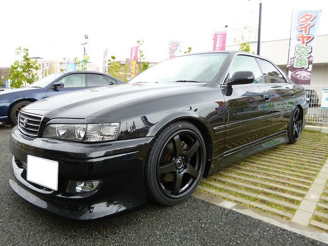 トヨタ チェイサー | SSR(タナベ) GT V01 for import 19インチ(9.5J) フラットブラック | 装着ギャラリー ...