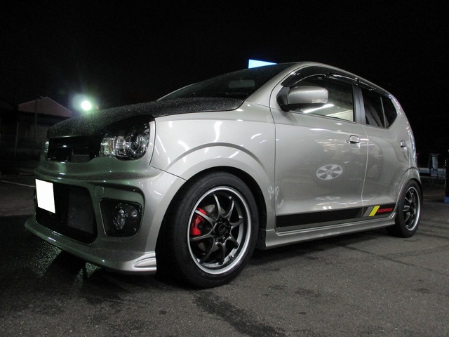 スズキ アルトワークス | ボルク(レイズ) CE28 Club Racer 15インチ(5.5J) マットダークガンメタ/リムフランジDC ...