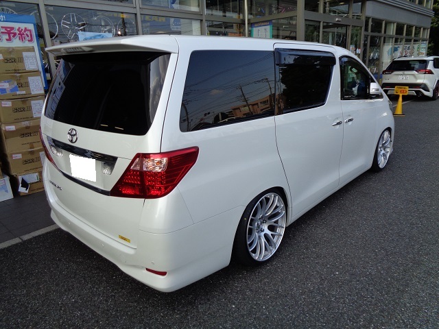 アルファード 20系 DBA-ANH20W(20系) | 装着ギャラリー | カーポートマルゼン