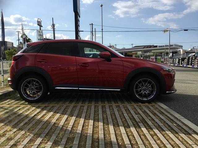 CX-3 DK系 DK5FW、DK5AW、DKEFW、DKEAW、DK8FW、DK8AW、DK8FY、DK8AY | 装着ギャラリー | カーポートマルゼン