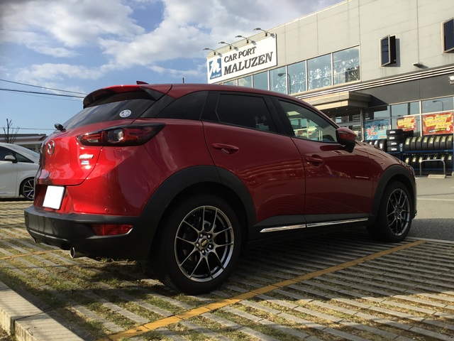 CX-3 DK系 DK5FW、DK5AW、DKEFW、DKEAW、DK8FW、DK8AW、DK8FY、DK8AY | 装着ギャラリー | カーポートマルゼン