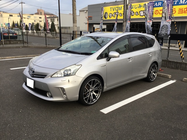 プリウスα 40系 ZVW40W/41W | 装着ギャラリー | カーポートマルゼン