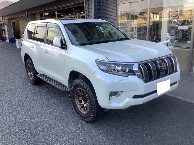 ランドクルーザープラド 150系 LDA-GDJ150W | 装着ギャラリー | カーポートマルゼン