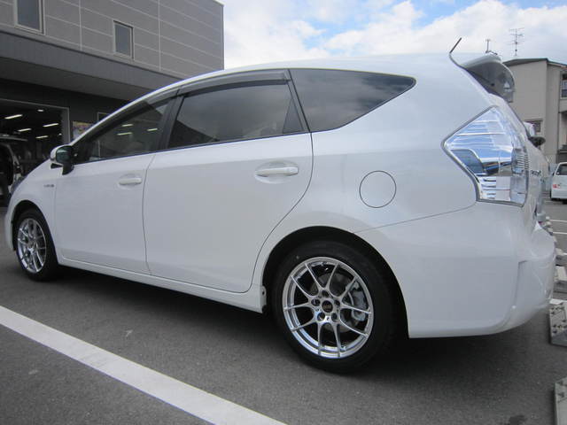 NS製・NTP40-0・ZVW40W 41W 40プリウスα スチール製 ストレートマフラー テールレス ・ トヨタ ｜パーツ